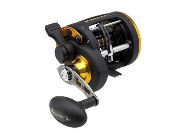 Kinetic Brutalis 40LD lever drag multiplier reel + 300mts Kinetic 4 ...